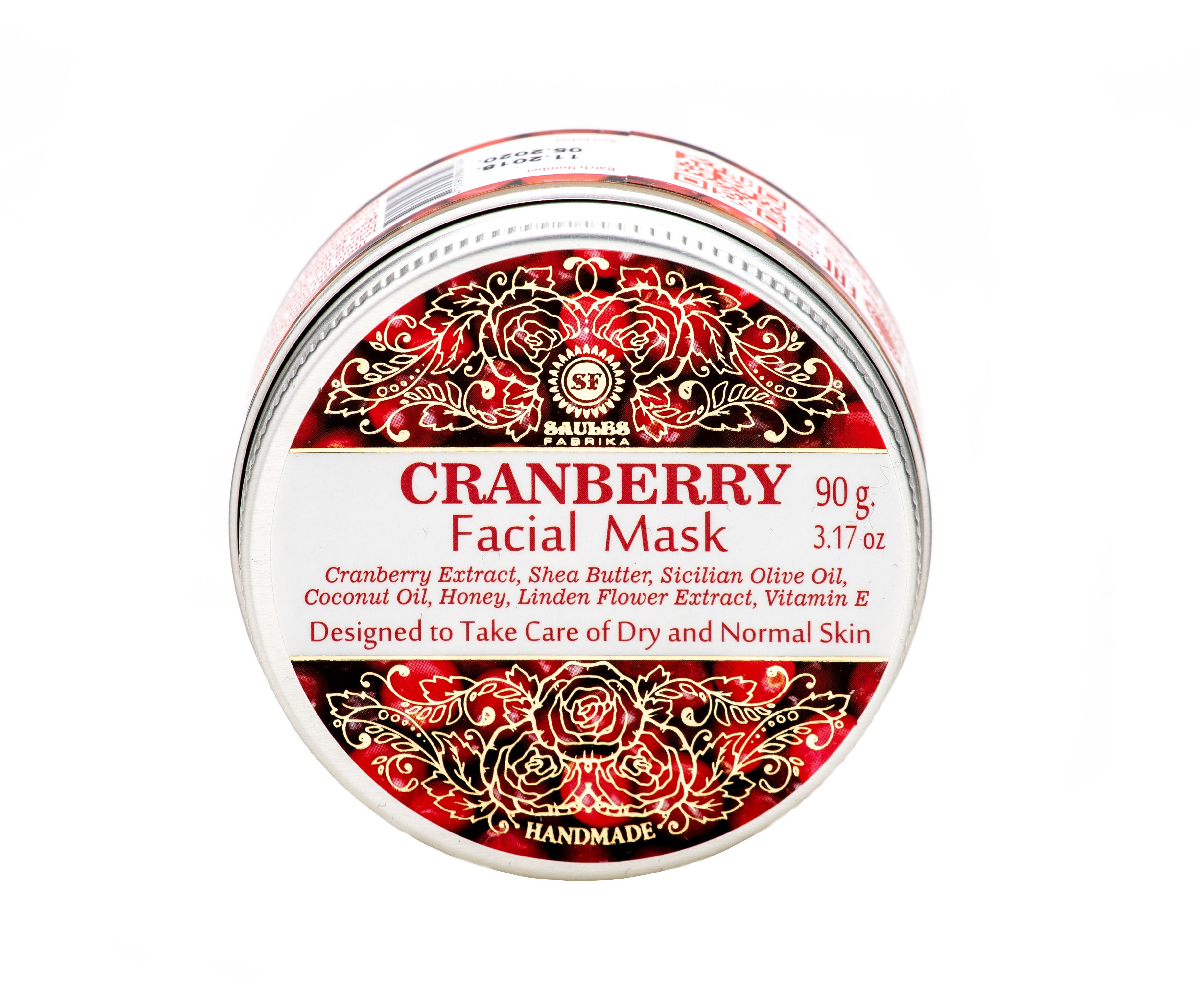 Facial Mask Cranberry 90g | CREOATE