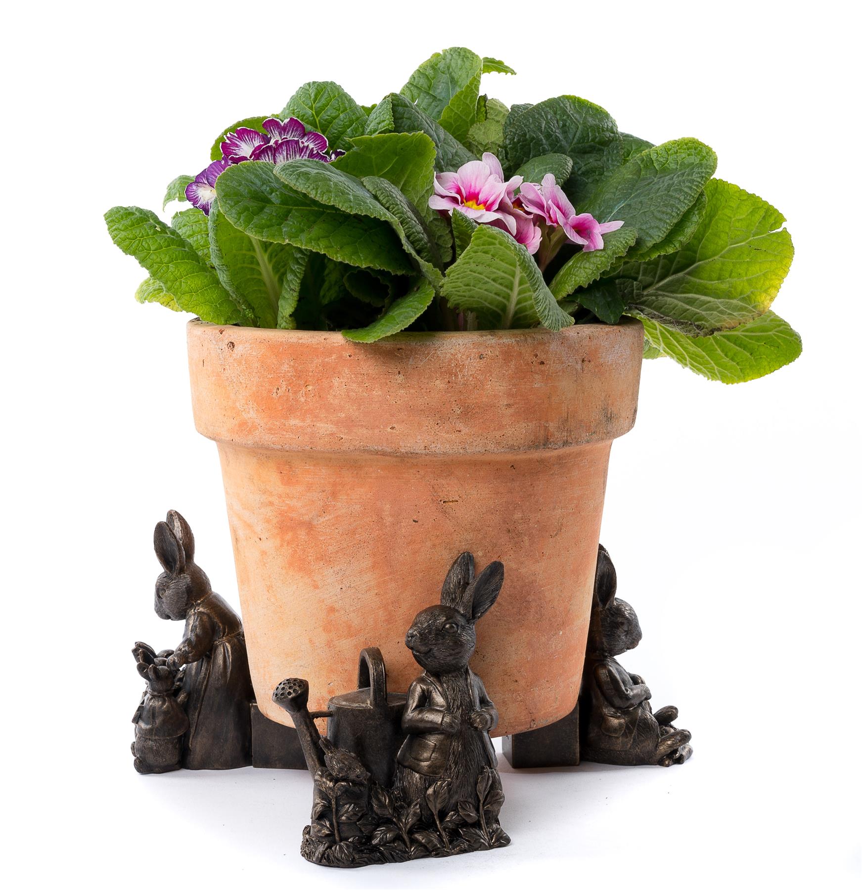 Beatrix Potter Peter Rabbit Plant Pot Feet – Set Of 3 – Peter Sleeping ...