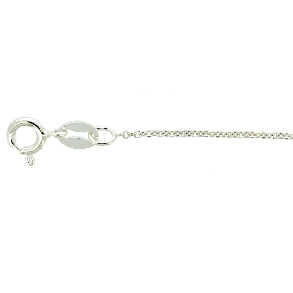 20" Thin Sterling Silver Trace Chain | CREOATE