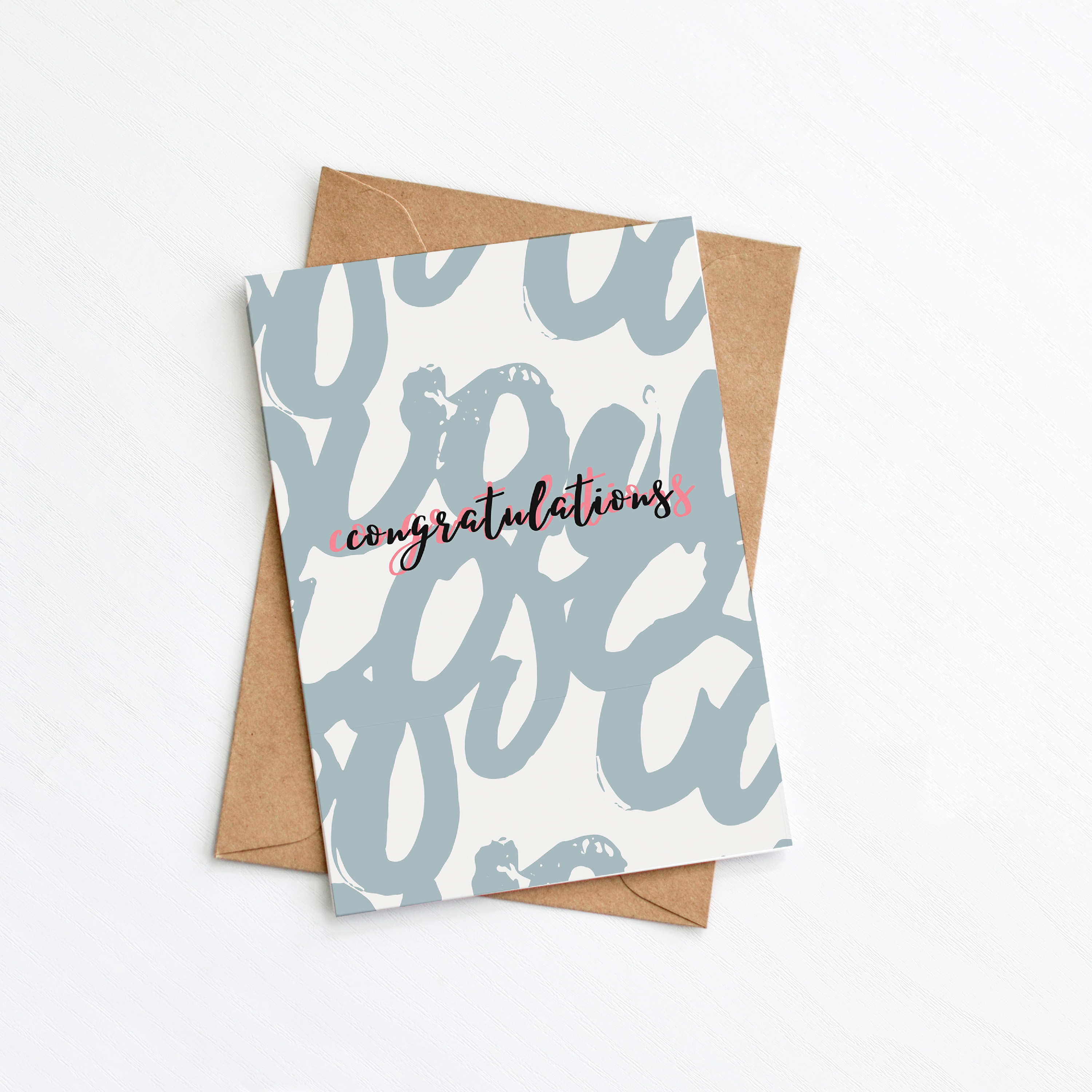 Modern Congratulations Card | CREOATE
