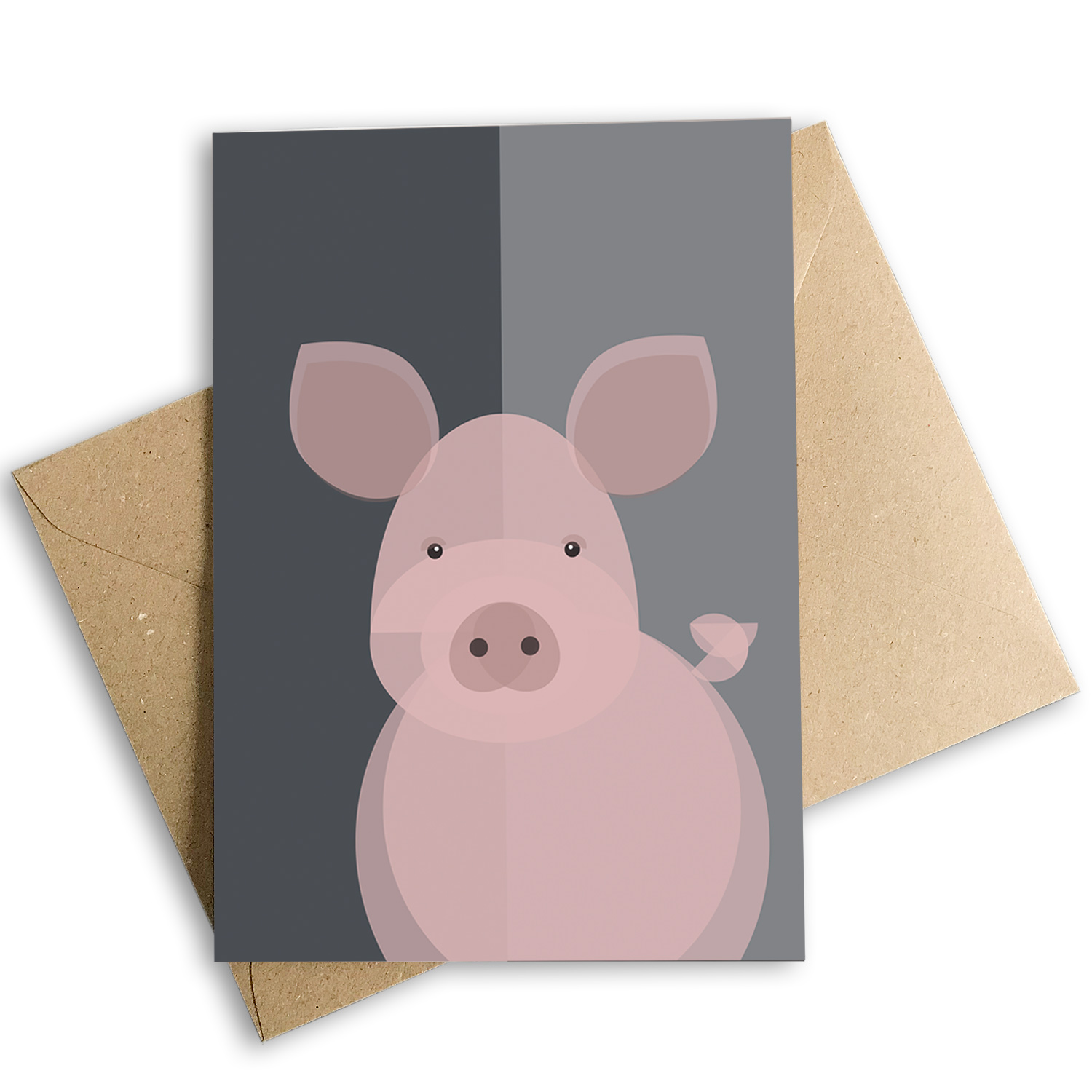 Farm Animal Greeting Card Pack x 6 Designs | CREOATE