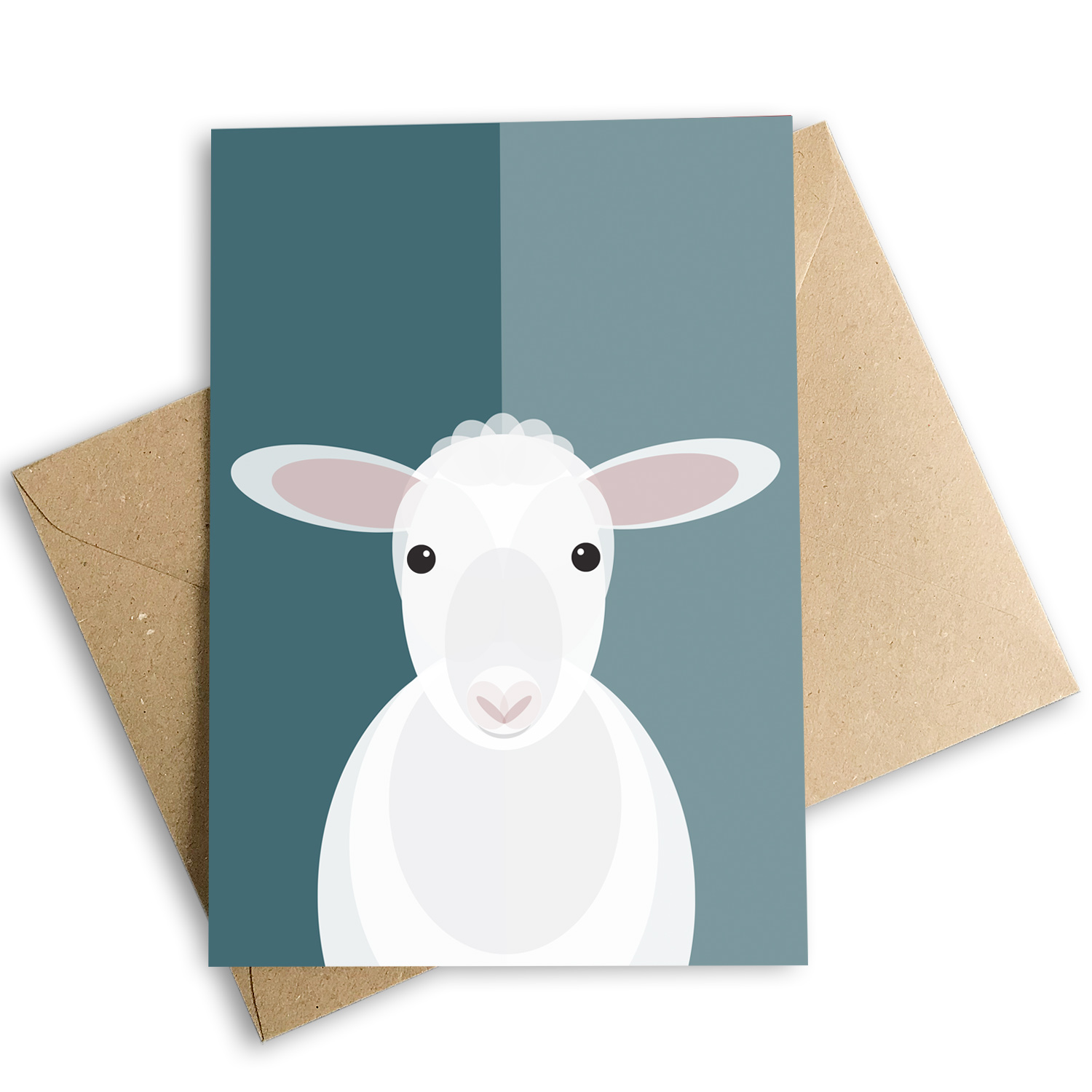 Farm Animal Greeting Card Pack x 6 Designs | CREOATE