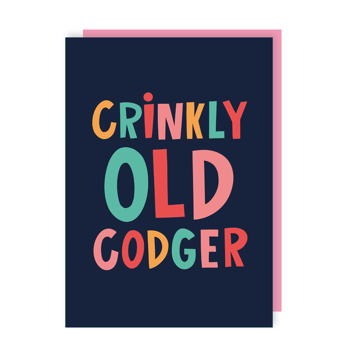 Codger Birthday Greeting Card pack of 6 | CREOATE