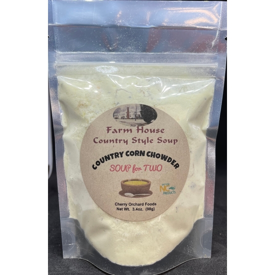 FARM HOUSE Country Style Soup "Soup for Two" Corn Chowder | CREOATE