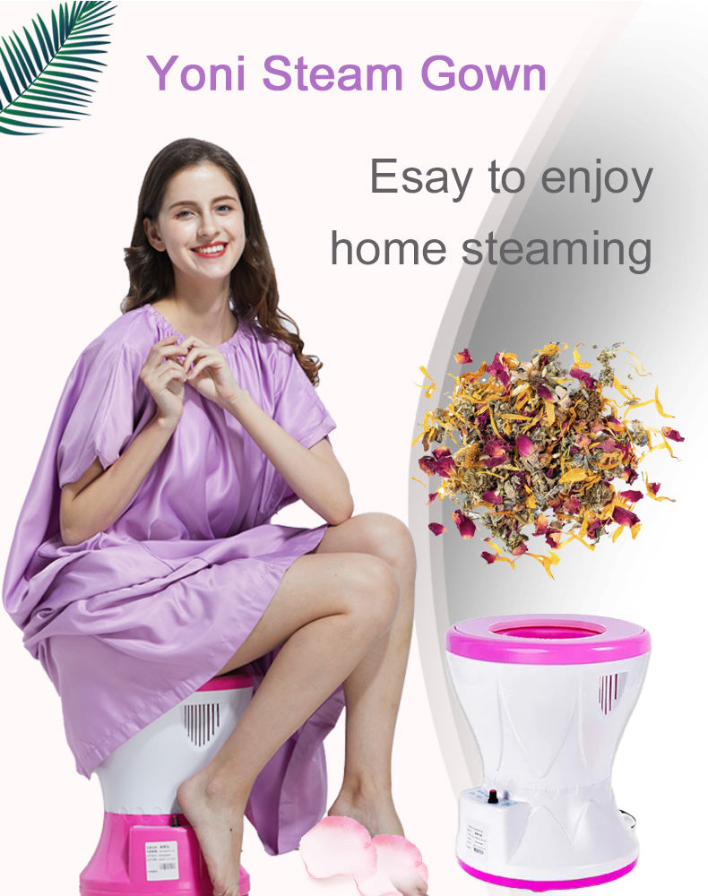 Full Body Yoni Steam Gown Covering Yoni Seat Featuring Yoni Steam Herbs ...