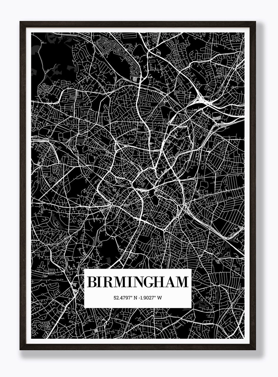 Custom City Map | Personalised City Map | House Warming Gift | Gift for ...