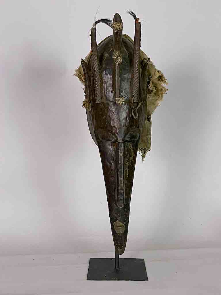 Finest Quality Brass Covered Marka mask - Mali | CREOATE