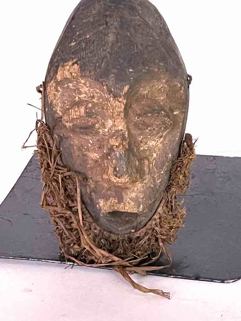 Small Ceremonial-style African Lega Tribal Mask from Congo (DRC)