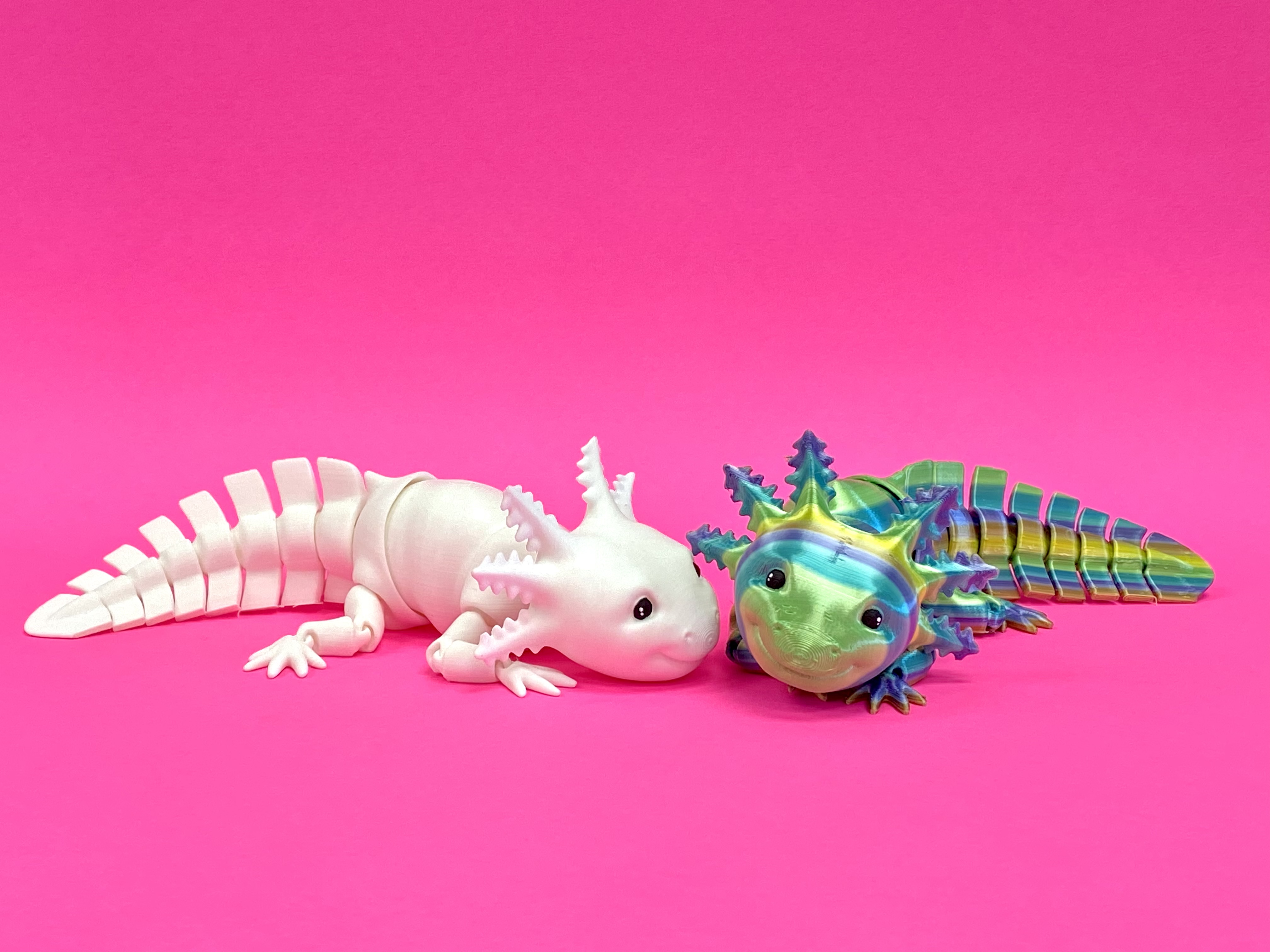 3d printed axolotl | CREOATE