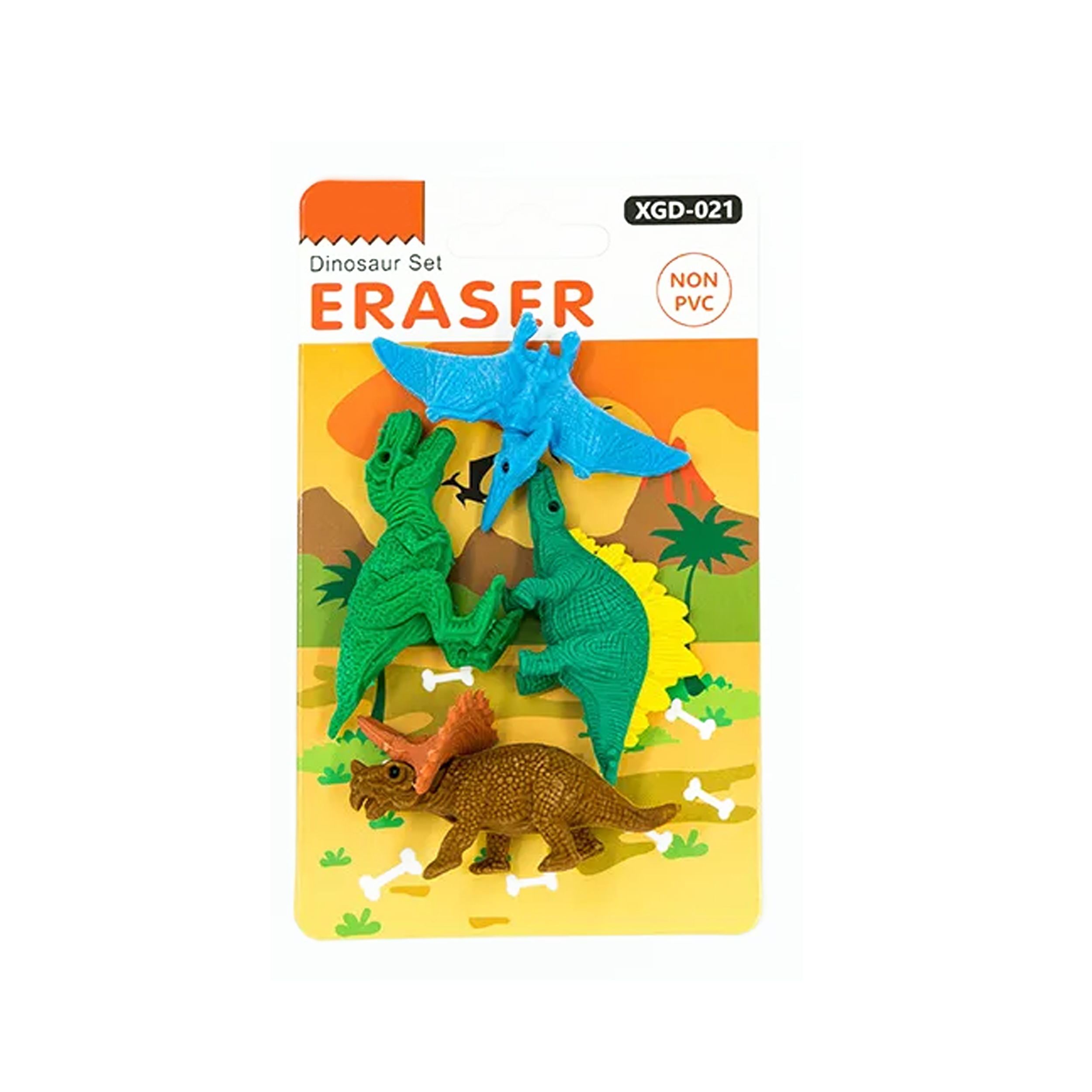 Dinosaur Mix Shape Kids Eraser For School Purpose | CREOATE