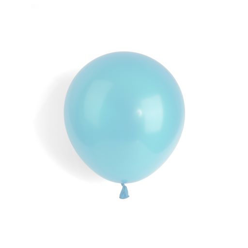 12 INCH MATTE BABY BLUE LATEX BALLOONS PACK OF 50 | CREOATE