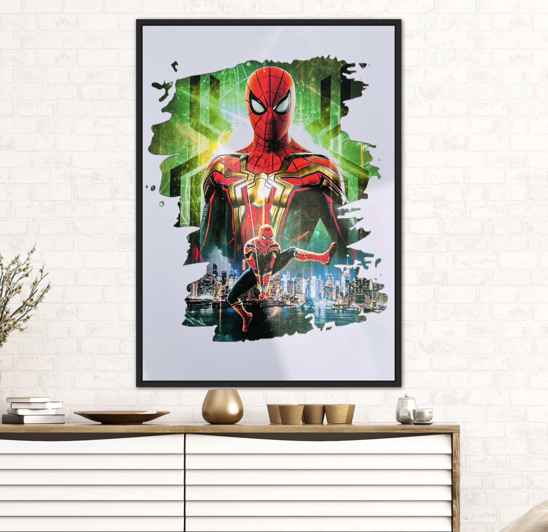 Spider Man Splash Print | CREOATE