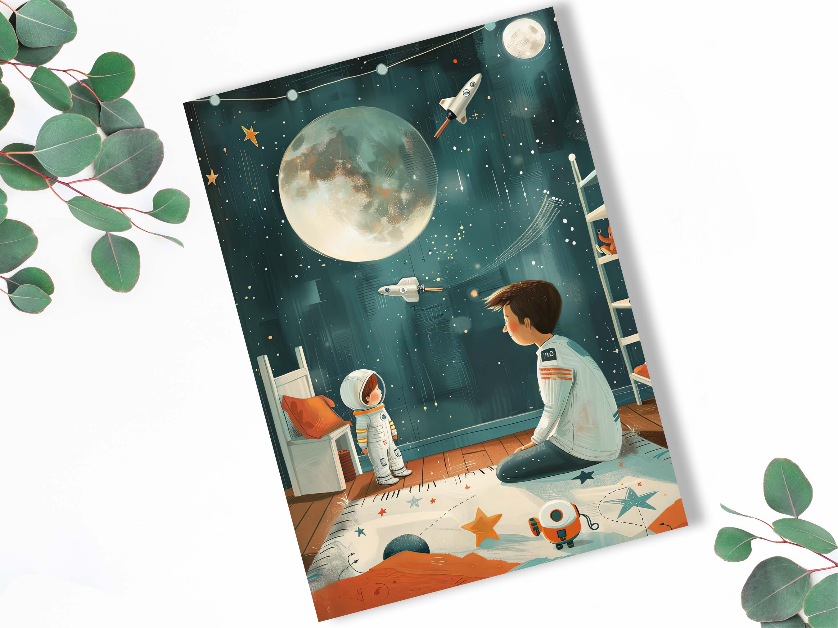 Space Father's Day Card Packs of 10 to 100 | Dad Birthday Card | Dad ...