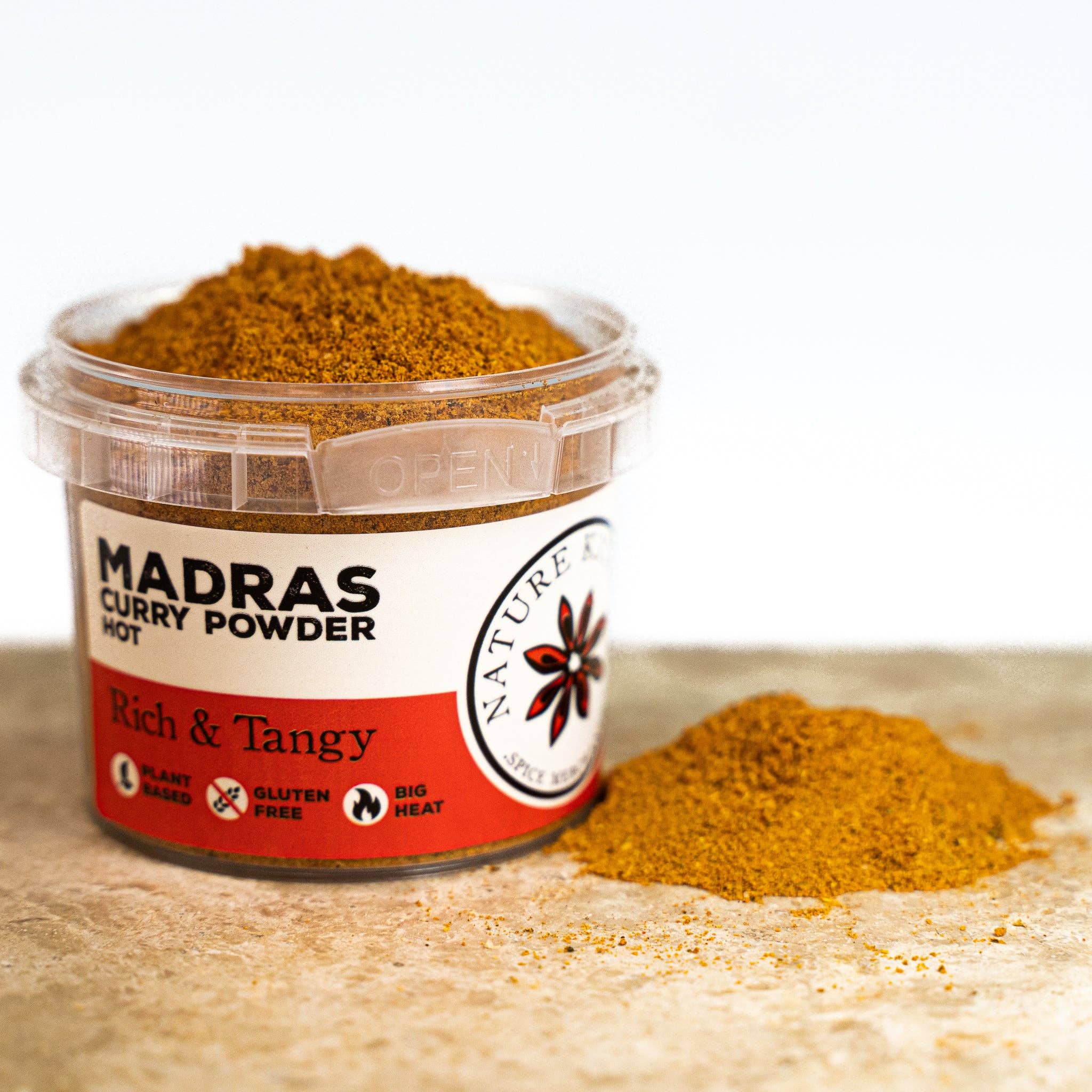Madras Curry Powder Hot 1 x 50g Pot | CREOATE