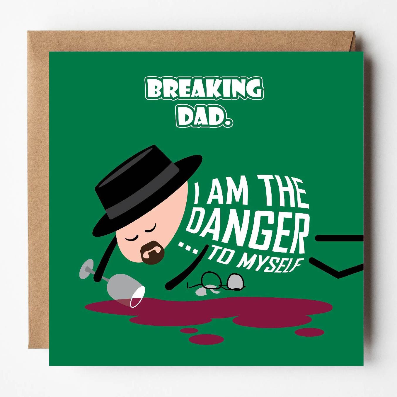 Breaking Bad card | Funny birthday card for Dad | Funny Father's Day ...