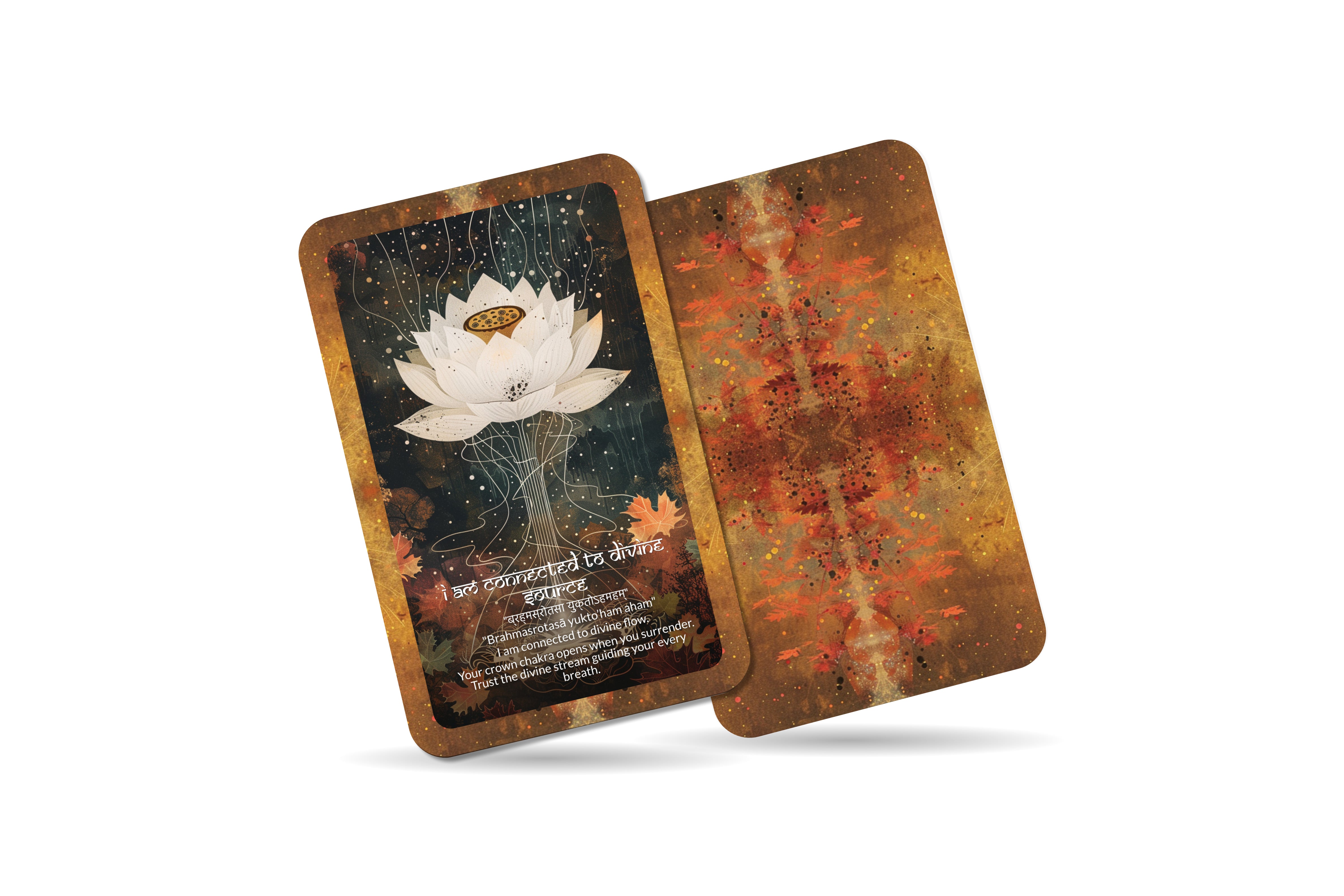 Crown Mantra – A Divine Connection Oracle Deck – 22 Oracle Cards ...