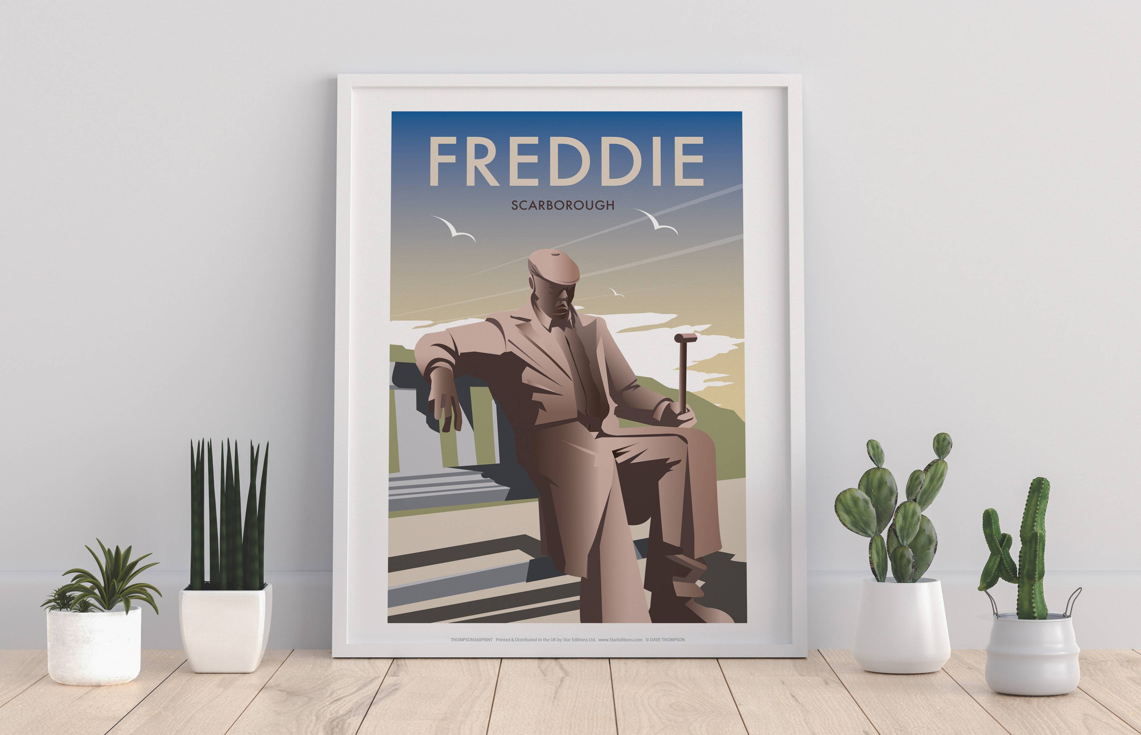 Freddie By Artist Dave Thompson - 11X14” Premium Art Print