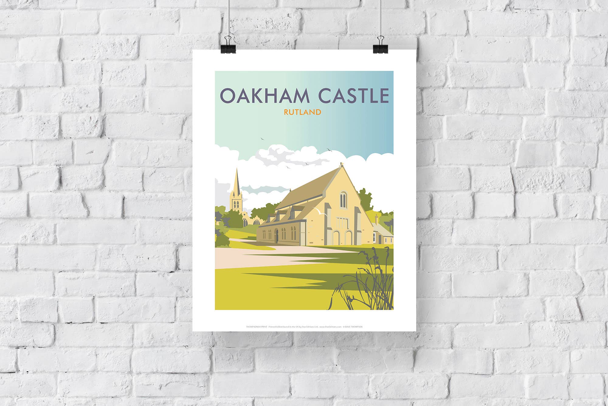 Observatory Science Centre By Artist Dave Thompson Art Print